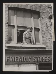 A photographic print of Housing, Post War, Early Post War Difficulties ...