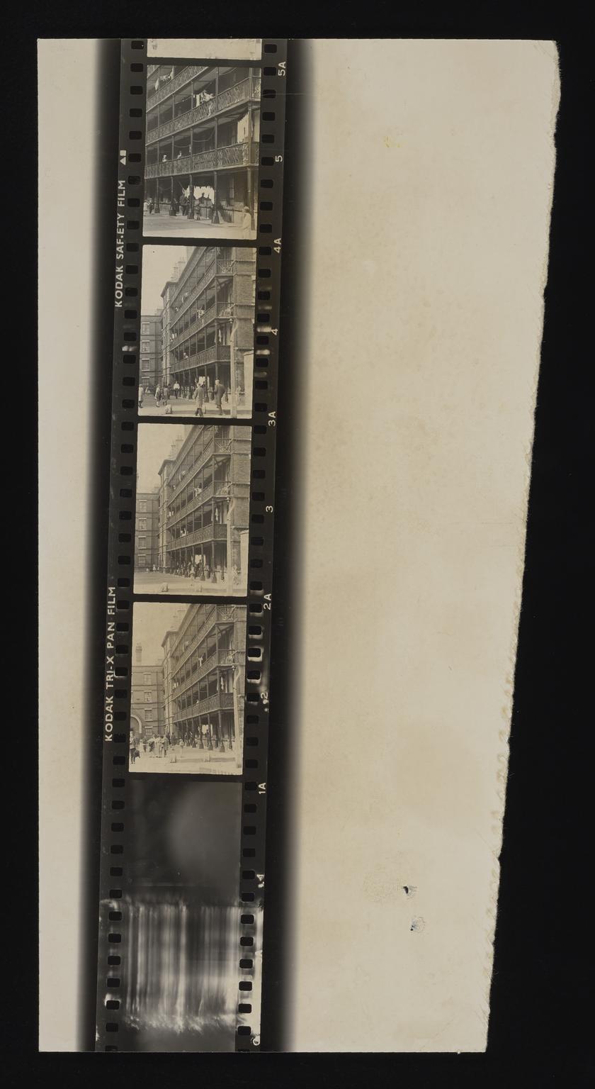 A photographic print of Home & Housing, Post War, Slums & Living ...