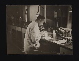 A photographic print of Hospitals, Dispensaries and Laboratories ...