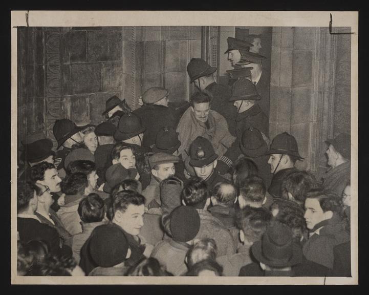 A photographic print of Housing, Post War, Early Post War Difficulties ...