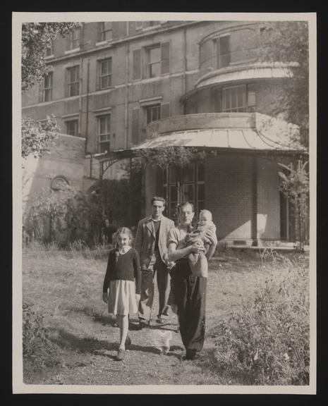 A photographic print of Housing, Post War, Post War Difficulties ...
