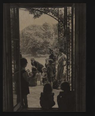 A photographic print of Housing, Post War, Post War Difficulties ...