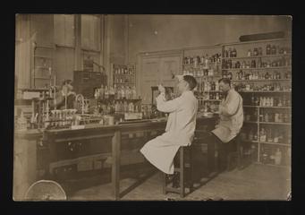 A photographic print of Hospitals, Dispensaries and Laboratories ...