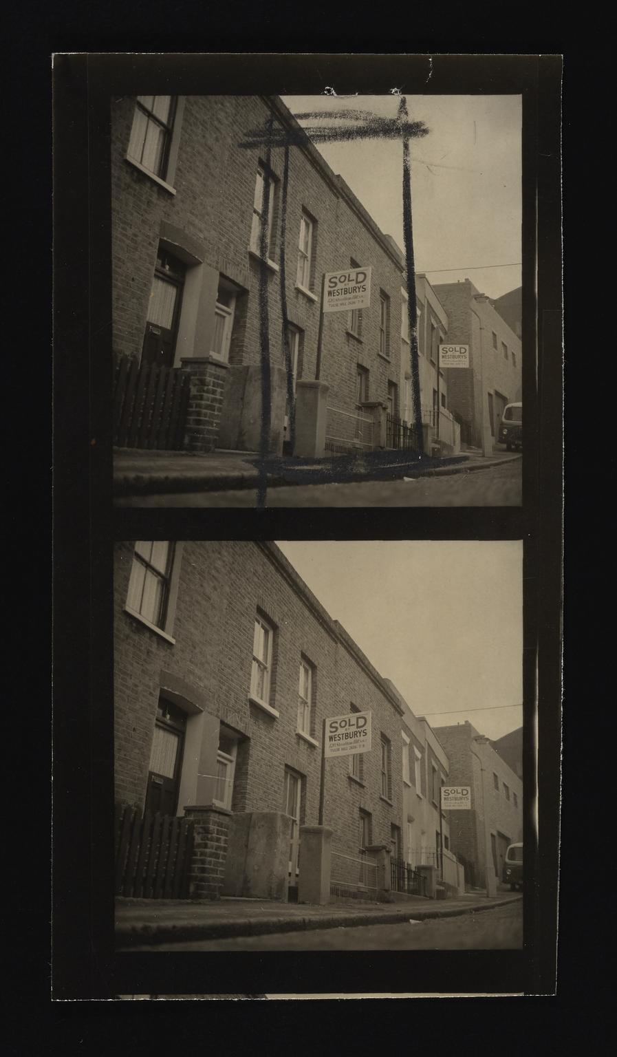 A photographic print of Home & Housing, Post War, Slums & Living ...