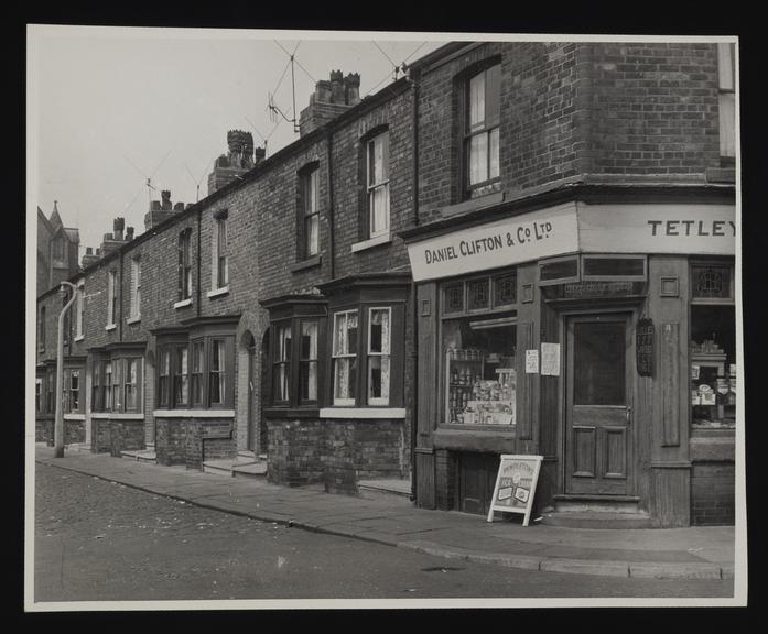 A photographic print of Home & Housing, Post War, Slums & Living ...