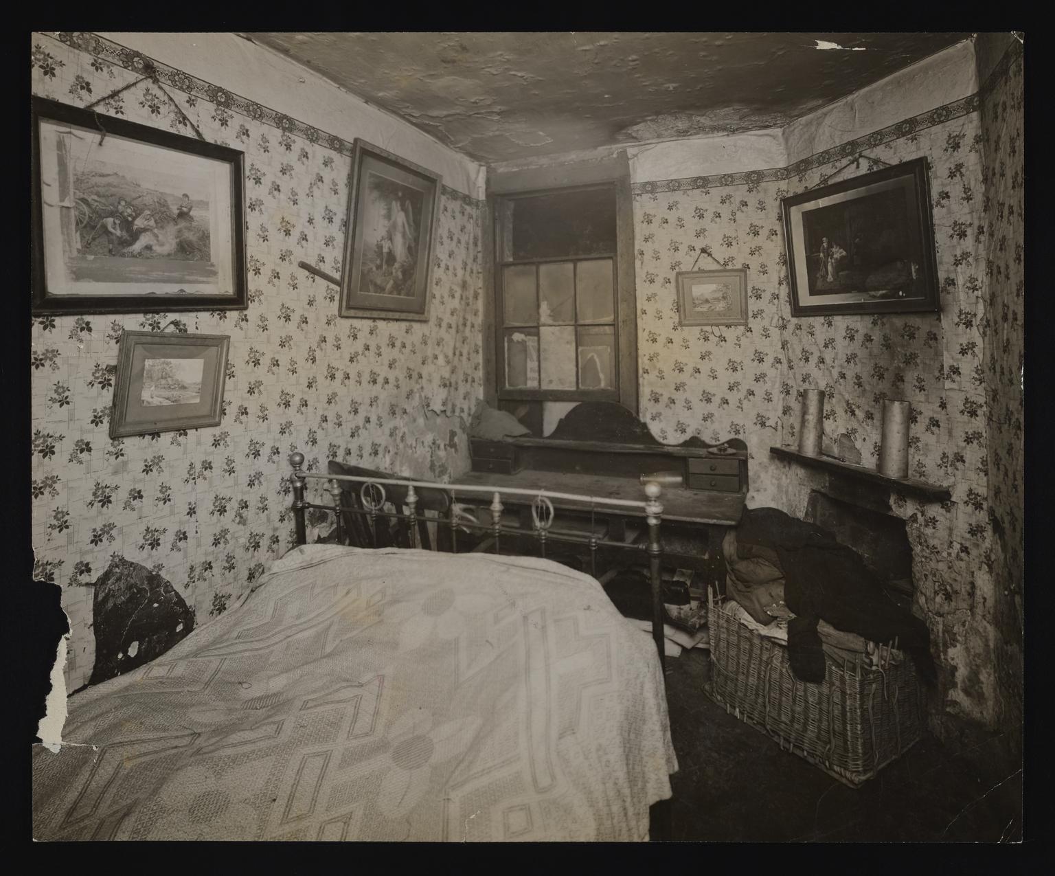 A photographic print of Home & Housing, Post War, Slums & Living ...