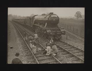 A photographic print of Railways, Flying Scot | Science Museum Group ...