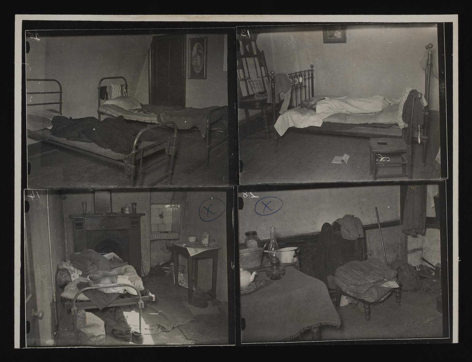 A photographic print of Home & Housing, Post War, Slums & Living ...