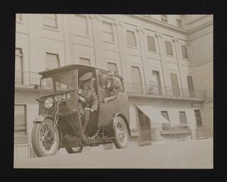 A photographic print of Motoring, Taxis | Science Museum Group Collection