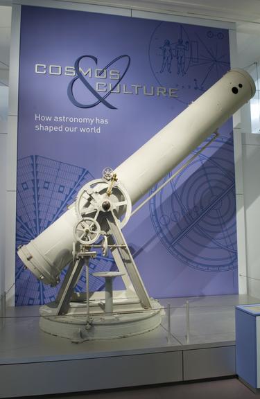 Nasmyth reflecting telescope on turntable stand, 1850-1852 | Science ...