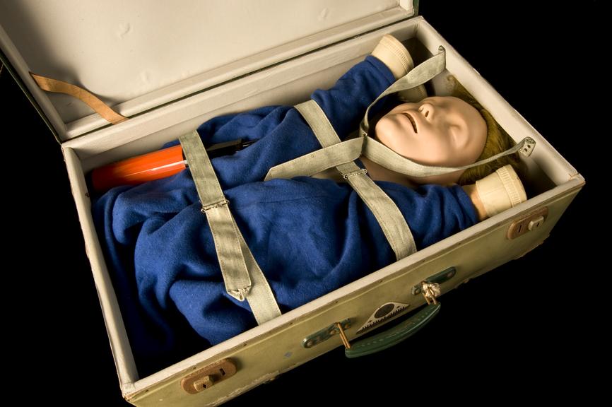 Resusci-Anne training manikin with inflator, Norway, 1960-1985 ...