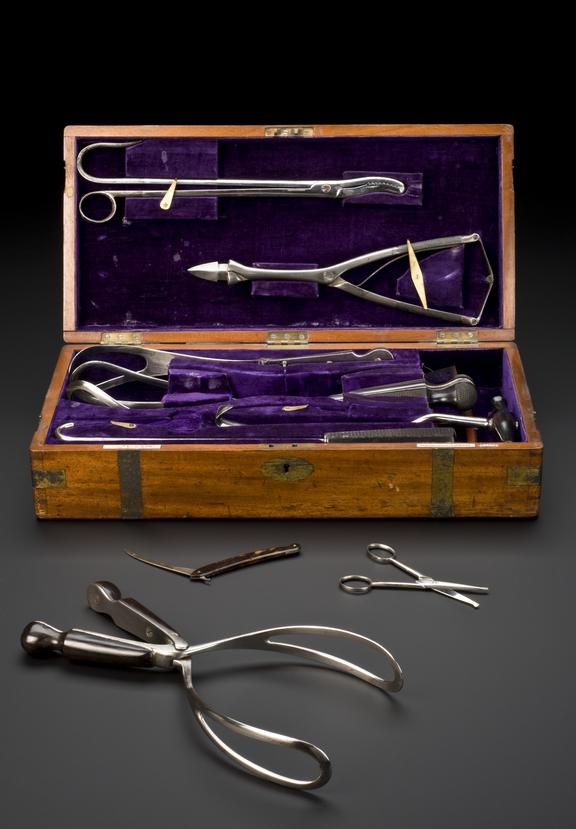 Set of obstetrical instruments, England, 1831-1870 | Science Museum ...