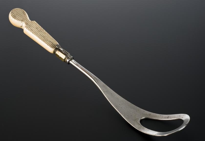 Obstetrical vectis with detachable blade, United Kingdom, 1801-1900 ...