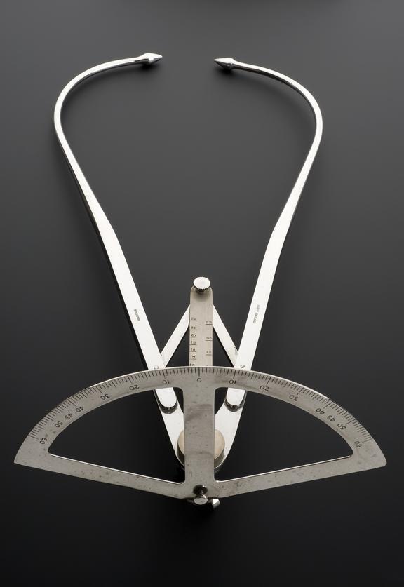 Craniometer, stainless steel | Science Museum Group Collection