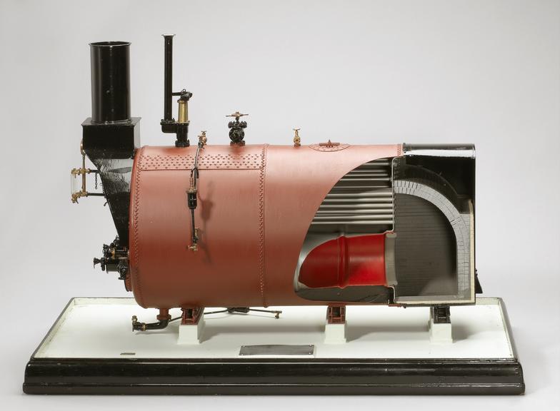Model, scale 1:12, of stationary steam boiler, c.1948 | Science Museum ...