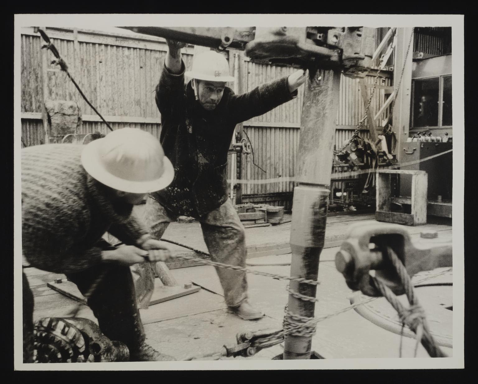 A photographic print of Industry, Fuel & Power, Oil & Gas From Sea Bed ...
