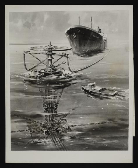 A photographic print of Industry, Fuel & Power, Oil - Terminals ...