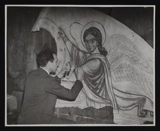 A photographic print of Industry, Mosaic | Science Museum Group Collection