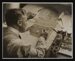 A photographic print of Industry, Mosaic | Science Museum Group Collection