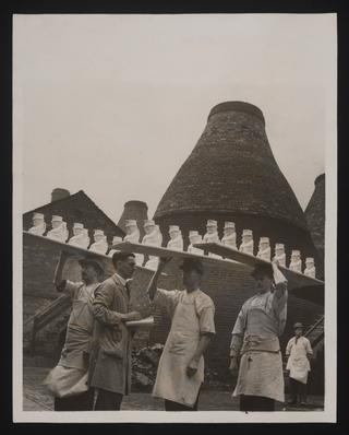 A photographic print of Industry, Pottery, Finished Articles (Post War ...