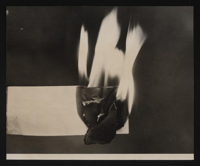 A photographic print of Industry, Textiles - Cloth, Fire-Proof, Non ...