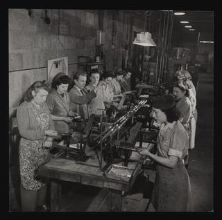 A photographic print of Industry, Pottery, Making Only (Post War ...