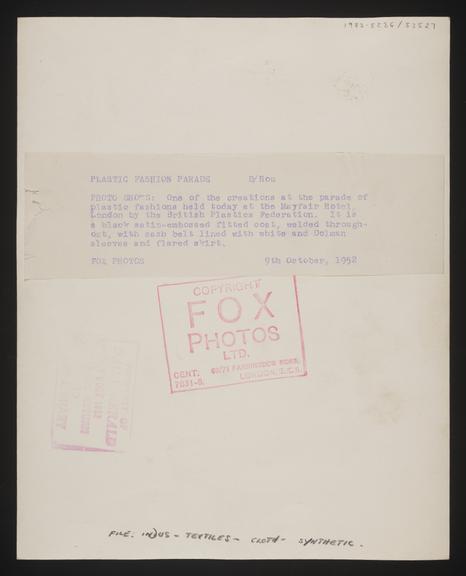 A photographic print of Industry, Textiles - Cloth, Man-made - Nylon ...