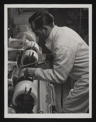 A photographic print of Industry, Textiles - Cloth, Man-made - Nylon ...