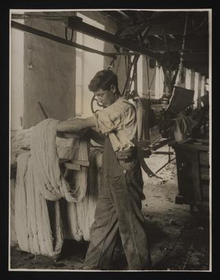 A photographic print of Industry, Textiles - Wool, Mill & Weaving ...