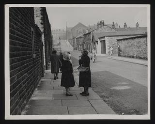 A photographic print of Industry, Textiles - Cotton, Workers - Post War ...