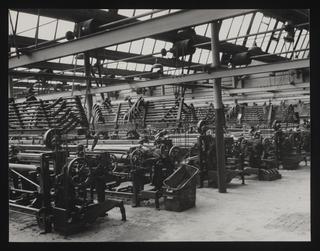 A photographic print of Industry, Textiles - Cotton, Workers - Post War ...