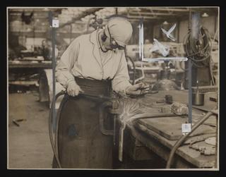 A photographic print of Industry, Welding | Science Museum Group Collection