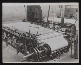 A photographic print of Industry, Textiles - Cotton, Weaving | Science ...