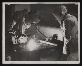A photographic print of Industry, Welding | Science Museum Group Collection