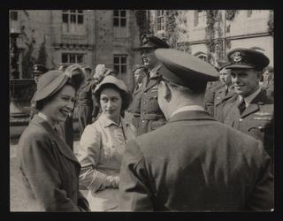A photographic print of Princess Elizabeth, Army, Navy, Airforce, 1951 ...