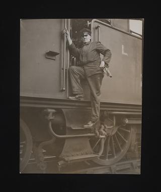 A photographic print of Railways, Workers Drivers and Firemen | Science ...