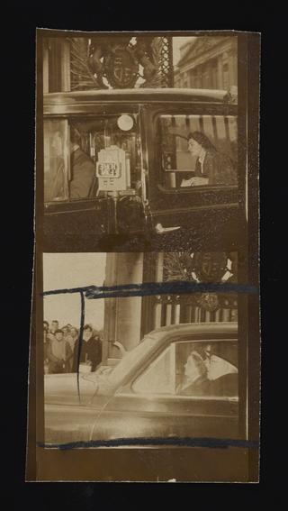 A photographic print of Queen Elizabeth II, Birth of third baby ...