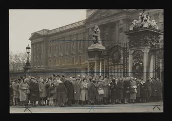 A photographic print of Queen Elizabeth II, Birth of third baby ...