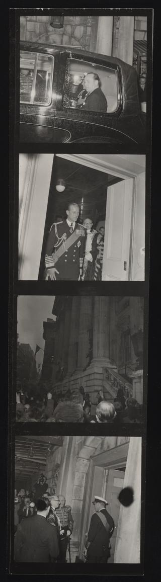 A photographic print of Duke of Edinburgh, Mansion House Luncheon ...