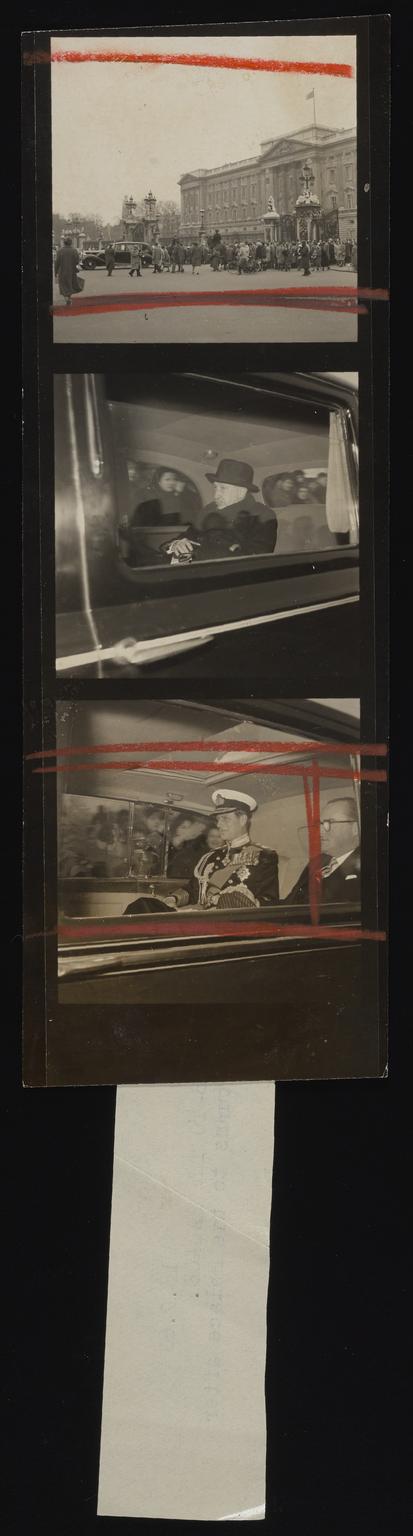 A photographic print of Queen Elizabeth II, Birth of third baby ...