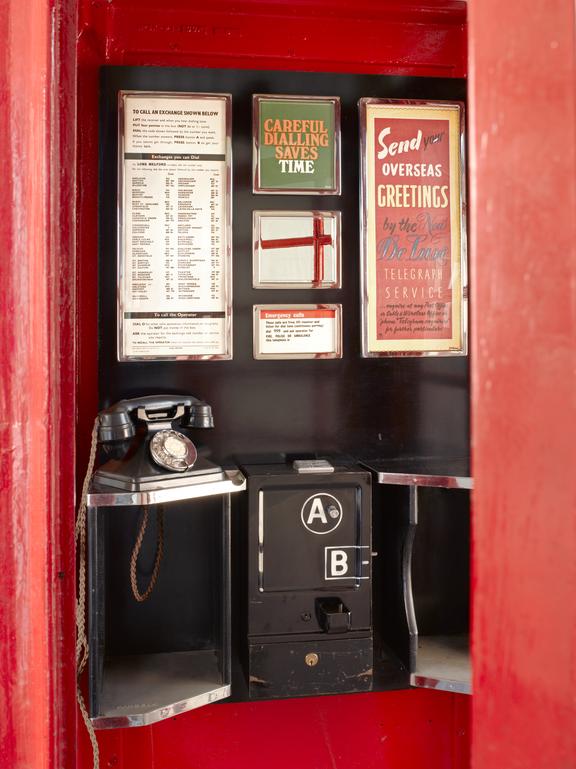 Post Office telephone kiosk No. 6, 1936-1968 | Science Museum Group ...