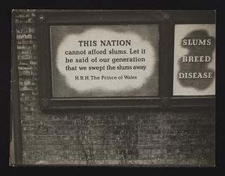 A photographic print of Housing, Slums, London & General | Science ...