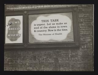A photographic print of Housing, Slums, London & General | Science ...