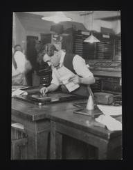 Daily Herald Photograph: Old Daily Herald Building, Compositors ...