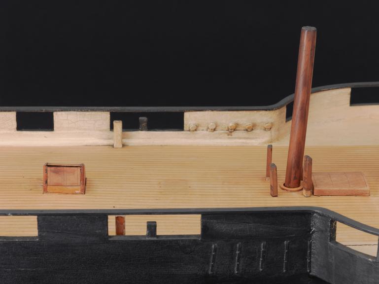 Whole model of the Prussian paddle frigate "Dantzig" | Science Museum ...