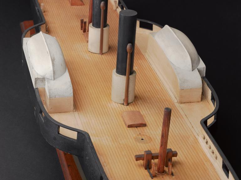 Whole model of the Prussian paddle frigate "Dantzig" | Science Museum ...