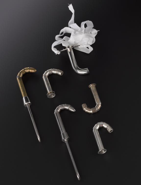 Tracheotomy tube with speaking valve | Science Museum Group Collection