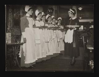A photographic print of Cafes & Restaurants, Waitresses | Science ...