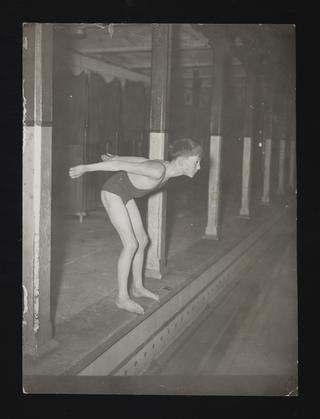 A photographic print of Sports, Swimming, General, (Including ...