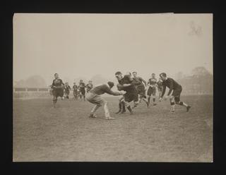 A photographic print of Sports, Rugby, Action Only | Science Museum ...